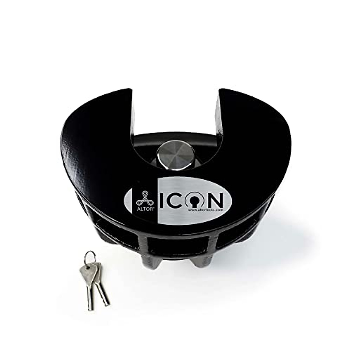 Altor The ICON Trailer Lock for 2-5/16” couplers with a Flat Lip Design | Heavy Duty Theft Deterrent Trailer Coupler Lock for RV Toy Hauler Utility Box Cargo Commercial Trailers