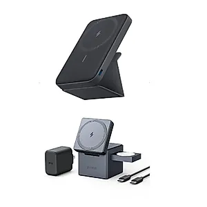 Anker MagSafe Cube with Anker 622 Magnetic Battery (MagGo) Upgraded Version