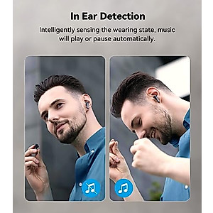 Edifier W320TN Adaptive Active Noise Cancelling Earbuds, LDAC & Hi-Res Audio Wireless, 6 Microphones AI Call Noise Cancellation, in-Ear Detection, App Control, Fast Charge, IP54, Bluetooth 5.3 - Gray