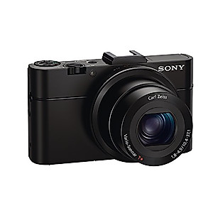 Sony RX100 II 20.2 MP Premium Compact Digital Camera w/ 1-inch Sensor, MI (Multi-Interface) Shoe and tilt LCD Screen (DSCRX100M2/B)