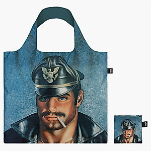 Tom of Finland Day & Night Double-Sided Tote Bag (Leatherman, gay)