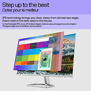 HP 27-inch FHD Monitor with AMD FreeSync Technology (2021 Model, M27fw)