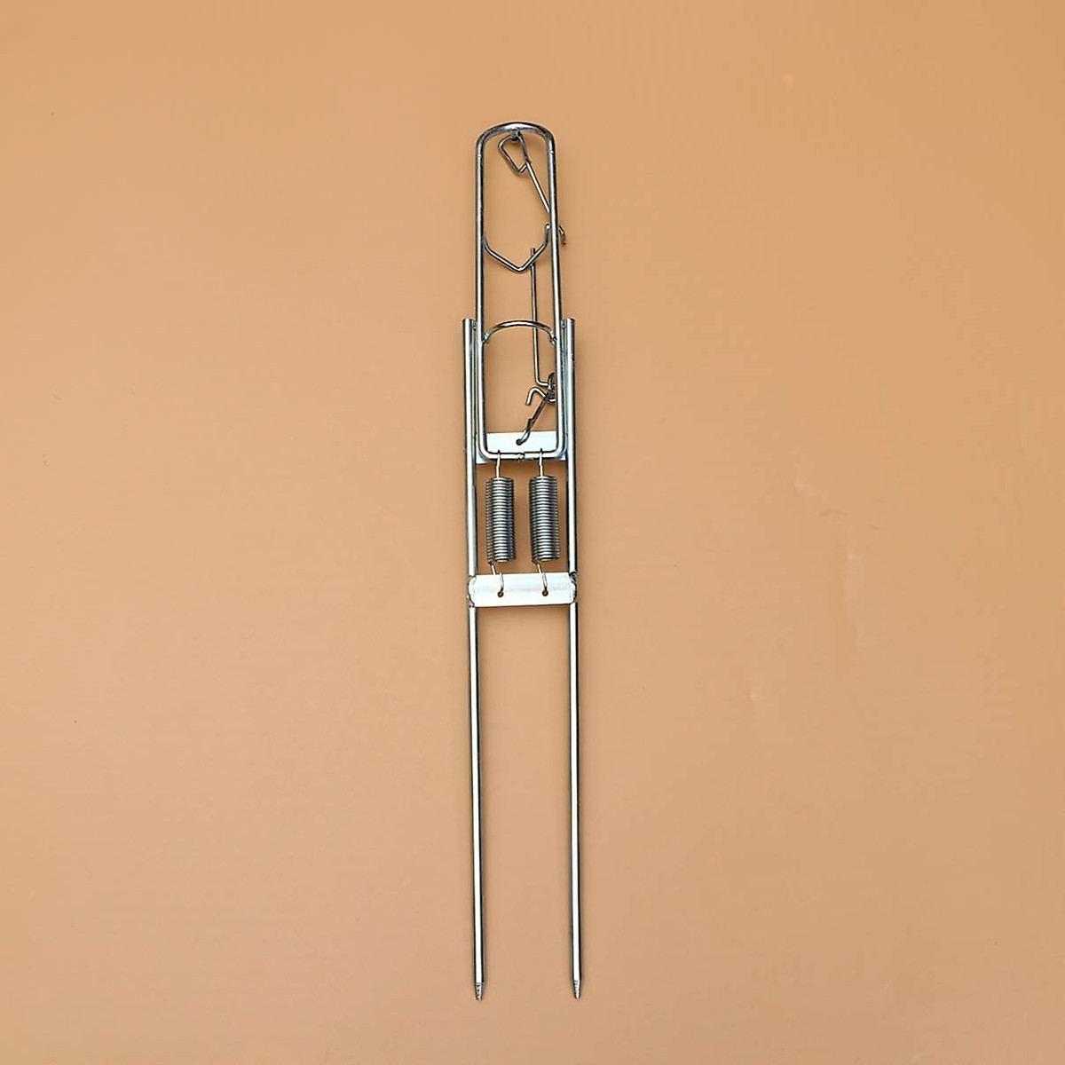 BESPORTBLE Auto Fishing Rod Holder Automatic Spring Fishing Rod Folding Holder Tip-Up Hook Setter