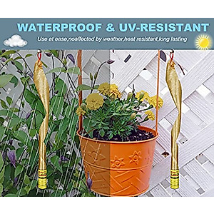 24 Rolls Fly Strips - Fly Tapes Fly Paper Sticky Fly Trap Indoor/Outdoor Hanging,Fly Catcher Fly Ribbon Fungus Gnat Trap Fruit Fly Killer for House/Kitchen/Plants/Horse Stable