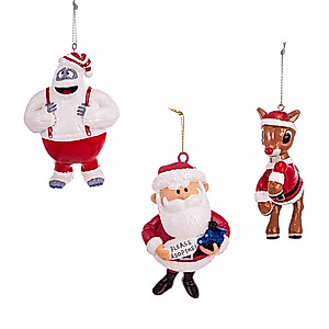 Rudolph The Red-Nosed Reindeer® Blow Mold Ornament 3-Piece Set