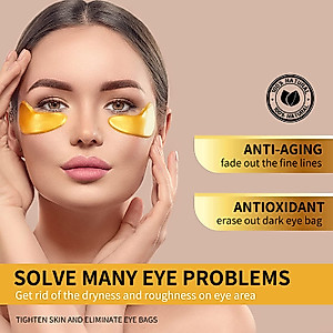 d'Nali 24 k Gold Eye Mask Patch, 2 Count (Pack of 20)