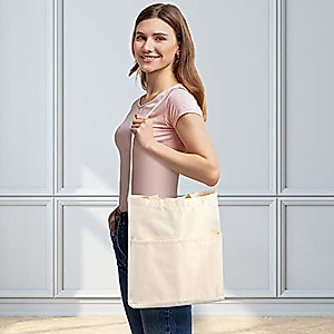 Lily queen Canvas Tote Bag for Women Aesthetic Shoulder Bags 2pcs