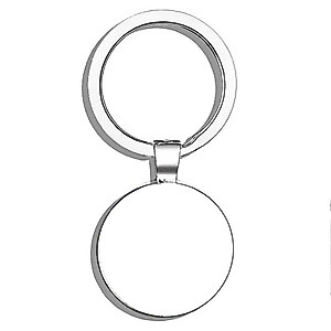 1080 Graphics Krusty Krab Pizza Key Chain Stainless Steel Keychain with Ring