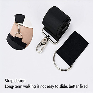 Knee Braces for Knee Pain Arthritis Adjustable Hinged Knee Brace Support for Ligaments Sports Injury Walking Training Leg Restoration Protector (Size : M)