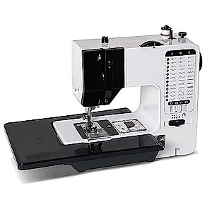 WALLECOM Portable Sewing Machine for Beginners with 38 Stitch Applications and 42 Pcs Sewing Kit- Small Sewing Machine with Dual Speed, Reverse Stitching and Foot Pedal- Easy to Use Electrical Sew Machine