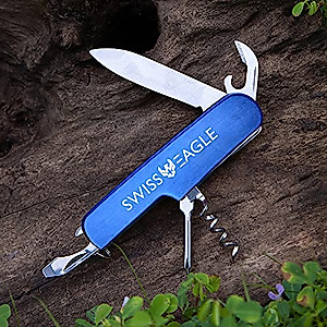 Swiss Eagle Multi-Tool Army Knife - Packs 11 Tools In Your Pocket