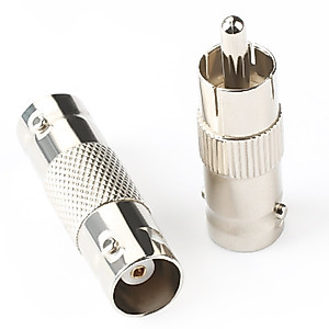 SHD 50Feet BNC Vedio Power Cable Camera Video BNC Cable Wire Cord for Surveillance CCTV Security System with Connectors(BNC Female and BNC to RCA)