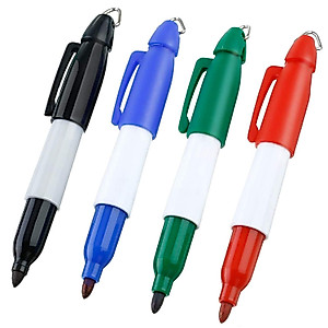 CUALFEC Golf Ball Line Drawing Marker Golf Ball Liner Golf Ball Marking Tool Kit (8 Pack)