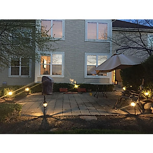 Bonlux 2W E12 Candelabra LED Bulb 12V AC/DC Warm White Candelabra Base E12 Indicator Light 20W Halogen Replacement Bulb (Pack of 5)