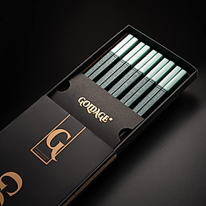 Goldage 5-Pairs Fiberglass Dishwasher-safe Chopsticks - Nordic Green (Jade)