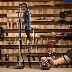 GALAX PRO 135W Rotary Tool Kit, Variable Speed 8000-32500rpm, 40 Accessories with Flex Shaft Ideal for DIY Creations, Craft Projects, Drilling, Cutting, Sanding, Polishing and Engraving