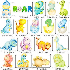 Baby Dinosaur Hanging Swirls Dinosaur Baby Shower Decorations Dinosaur Party Hanging Foil Whirls Ceiling Streamers Decoration for Dino Theme Birthday Party Roar Rawr It's A Boy Party Supplies