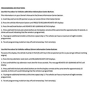 Car Key Fob Keyless Entry Remote fits 2007-2014 Chevy Tahoe Suburban / 2007-2014 Cadillac Escalade / 2007-2014 GMC Yukon (fits Part # 15913427, 20869057, 22756462), Set of 2