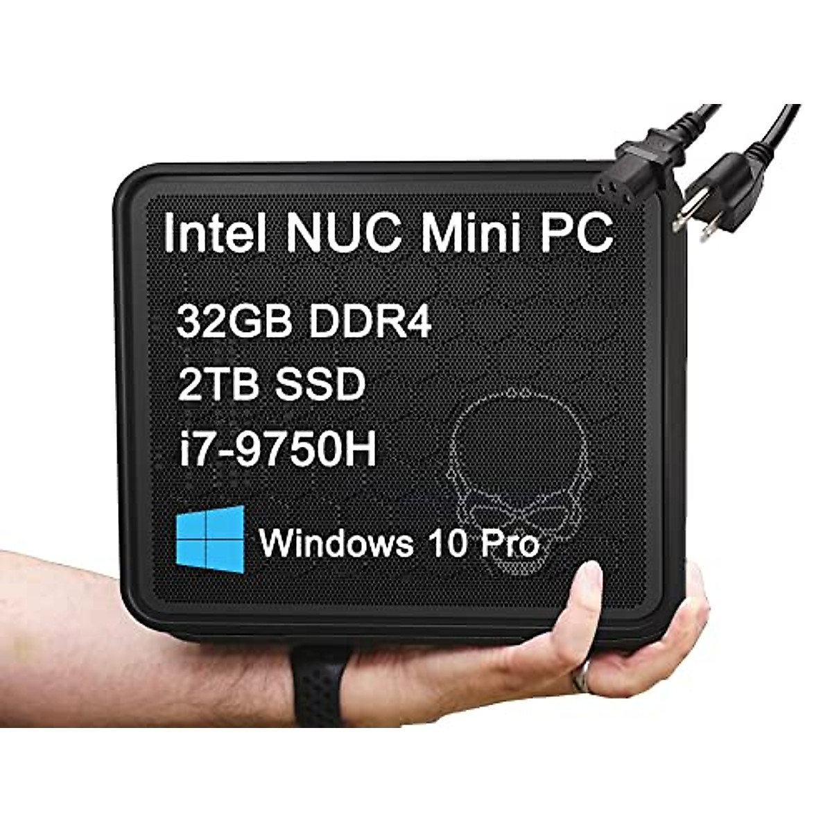 Intel NUC 9 NUC9i5QNX 6-Core i5-9300H, 32GB RAM, 2TB PCIe SSD, 2 x Thunderbolt, WiFi 6, HDMI, Windows 10 Pro Ghost Skull Canyon Extreme Gaming Box Elite Mini Tiny Business Desktop