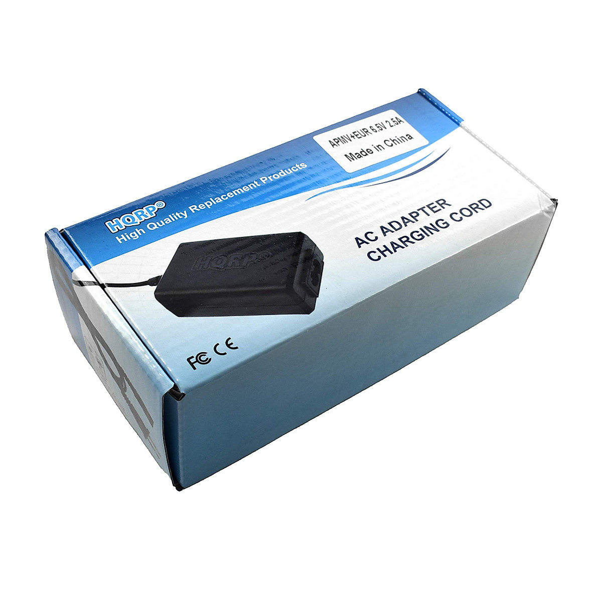 HQRP 6.5V AC Adapter Compatible with Blackstar PSU-1 PSU1FLY, Fly-3 Mini Guitar Combo Amplifier, Fly-103 Speaker Power Supply Cord + Euro Plug Adapter