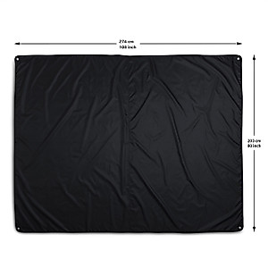 Agustu Drum Set Dust Cover - Premium Waterproof 80" x 108" Protection Drum Shield with Silver Coating for Electric and Electronic Drum Kits -Electric Drum Accessories - with Bag and Microfiber Cloth