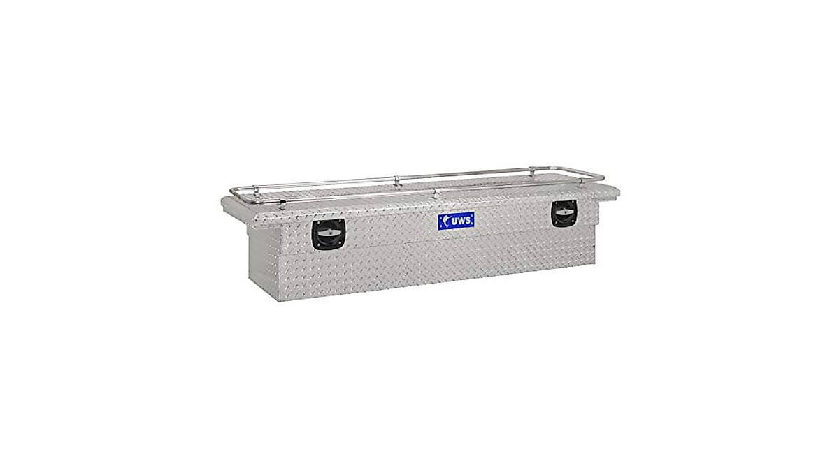 UWS SL-69-LP-R 69" Low Profile Single Lid Crossover Truck Box with ...