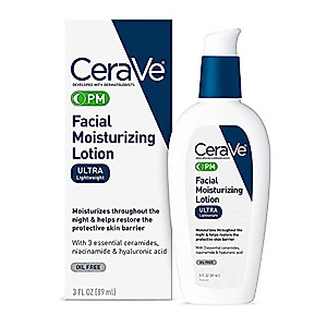 CeraVe Facial Moisturizing Lotion PM Ultra Lightweight 3 oz