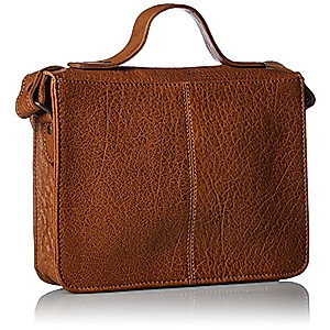 Paul Marius MAD-25 Shoulder Bag, Insertion Lock, Flap Shoulder Bag, Miss George, Brown