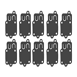 10PCS Carburetor Diaphragm Gasket, Diaphragm Briggs and Stratton Briggs kit for 270026 272538 272538S with Air Filter Fits Replaces all Briggs & Stratton Foam Filters Engine Lawn Mower