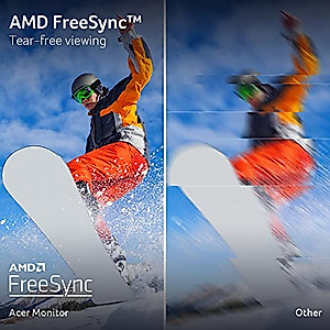 Acer SB242Y Hbi 23.8" Full HD (1920 x 1080) Zero-Frame Gaming Office Monitor | AMD FreeSync Technology | Ultra-Thin Stylish Design | 100Hz | 1ms (VRB) | Low Blue Light | Tilt | HDMI & VGA Ports