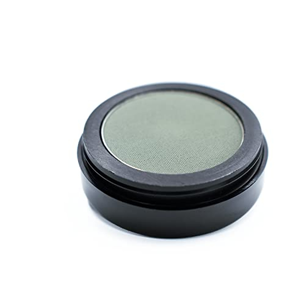 Pure Ziva Khaki Grey Dark Green Sage Thyme Forest Fern Matte Opaque Pressed Powder Single Vegan Eyeshadow; Talc, Paraben & Cruelty Free