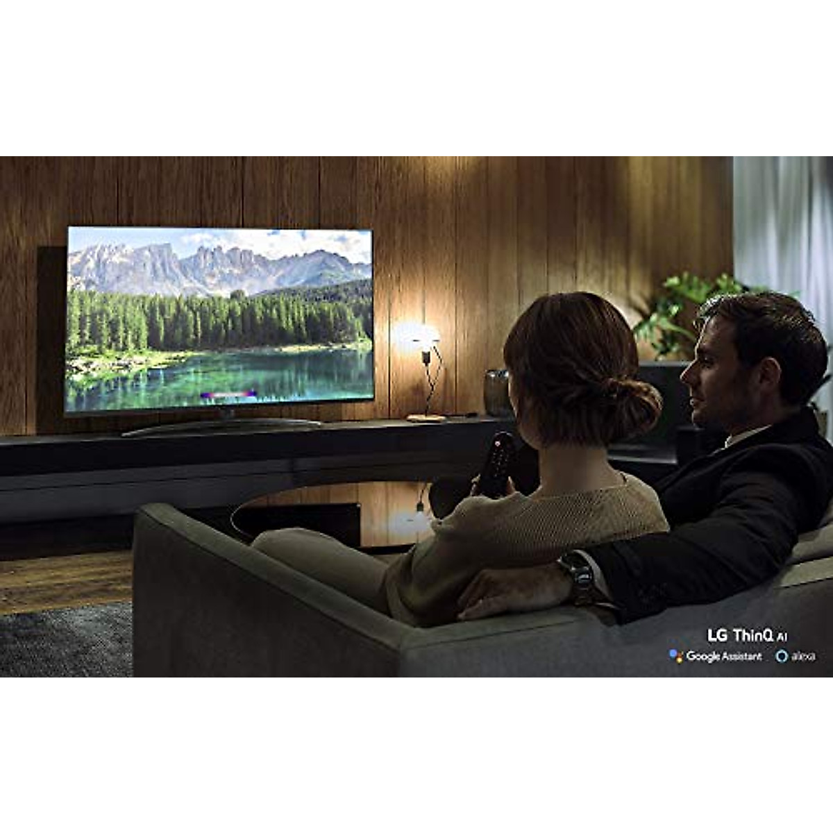 LG 49SM8600PUA Nano 8 Series 49" 4K Ultra HD Smart LED NanoCell TV (2019), Black