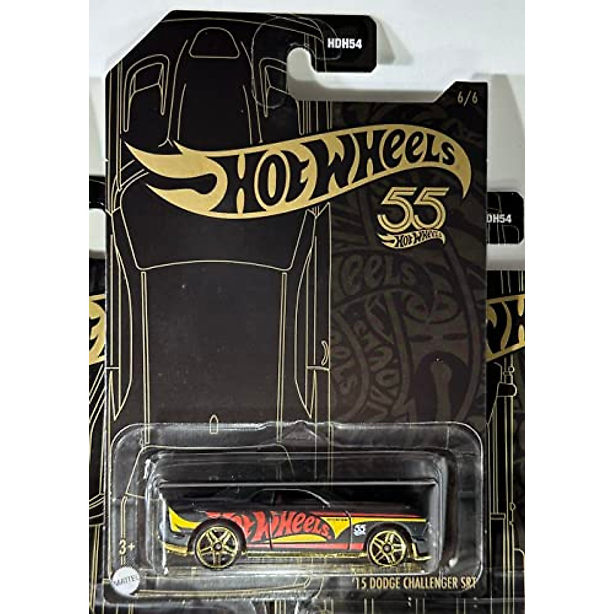 Hot Wheels - '23 Pearl & Chrome 55th Anniversary Set - 5 Cars - Does NOT Include Chase (3/6) - Challenger - Nova - Nissan 180SX - BMW M3 - Range Rover - Mint/NrMint Bubble Wrapped in a Box
