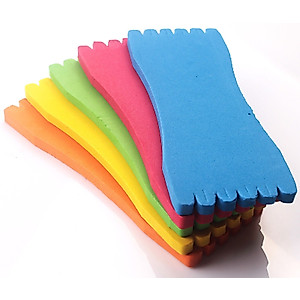 LuDa 20pcs Winding Board Snelled Hook Fishing Line Leader Foam Holder Accessories