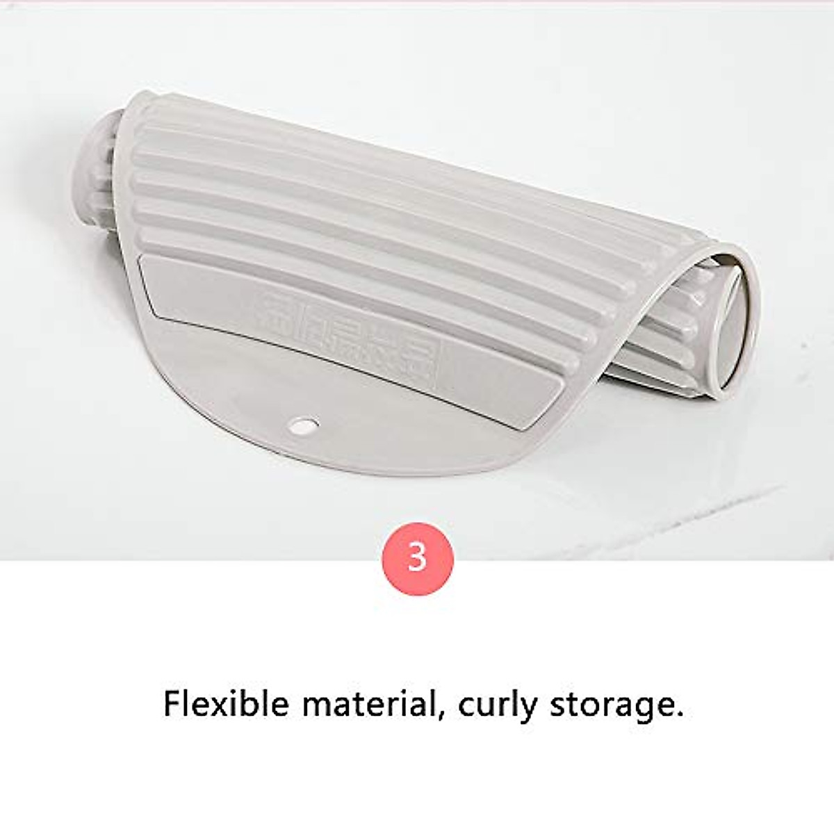 Cibicon Household Washboard,Travel Washboard,Collapsible Washboard,Non-Slip Laundry Pad,Hand Percussion Washboards, Soft Plastic Hand Folding Washboard