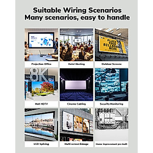 KELink Mini HDMI to HDMI Cable 6FT, [Aluminum Shell, Braided] High Speed 4K 60Hz HDMI 2.0 Cord, Compatible with Camera, Camcorder, Tablet and Graphics/Video Card, Laptop, Raspberry Pi Zero W