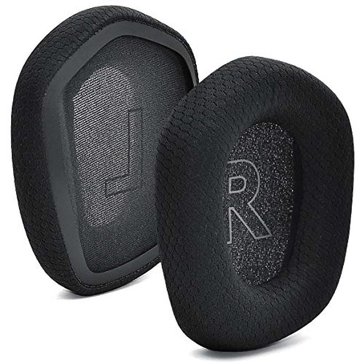 G733 Earpads - defean Replacement Ear Cushion Cover Compatible with Logitech G733 G 733 Lightspeed Wireless Gaming Headset,Ear Pads with Durable Mesh Fabric, Comfort Noise Isolation Foam (Black)