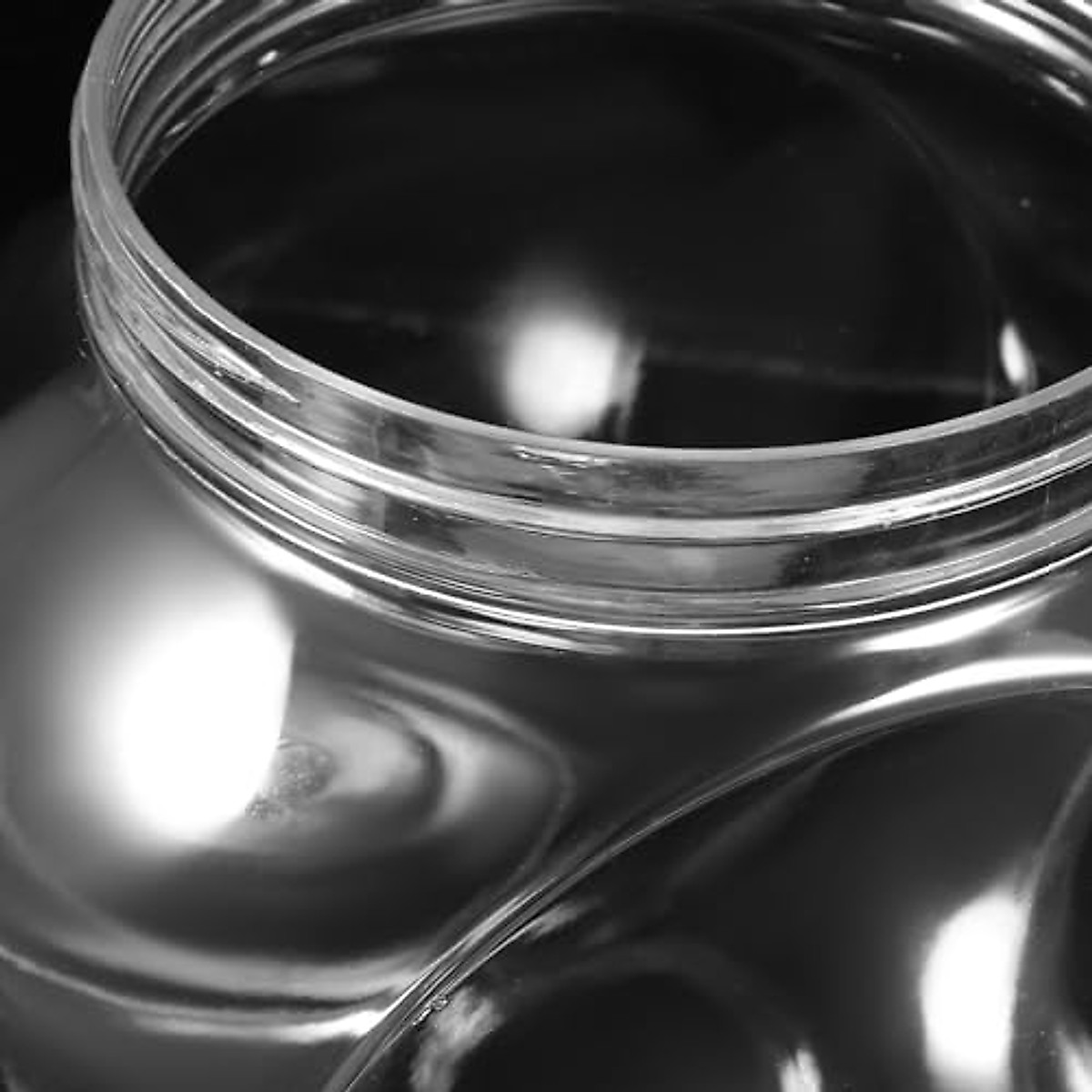 TOVINANNA 3pcs Candy Holder with Lid Small Storage Container Clear Candy Can Household Snack Holders Party Cookie Holder Small Holders Candy Container Storage Holder The Pet With Cover Jar