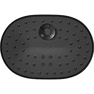 KOHLER 26290-BL Statement Multifunction 2.5 gpm Showerhead, Matte Black