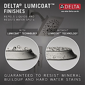 Delta Faucet 55386-SS-PR Contemporary Shower Head, Lumicoat Stainless