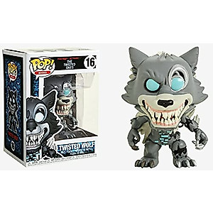 POP Five Nights at Freddy's The Twisted Ones - Twisted Wolf Funko Pop! Vinyl Figure (Bundled with Compatible Pop Box Protector Case), Multicolor, 3.75 inches