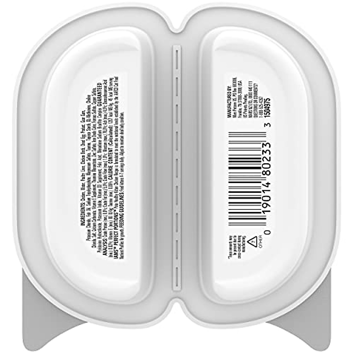 IAMS PERFECT PORTIONS Healthy Kitten Grain Free* Wet Cat Food Paté, Chicken Recipe,2.6 oz (Pack of 24). Easy Peel Twin-Pack Trays