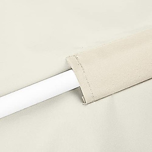 Yescom 64"x47" Deluxe Outdoor Swing Canopy Replacement UV30+ 180gsm Porch Top Cover for Patio Yard Seat