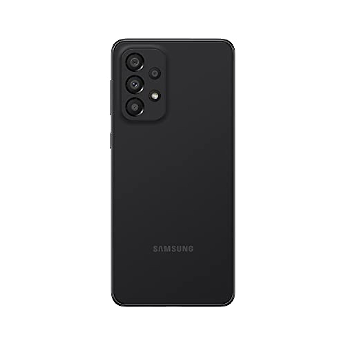 SAMSUNG A33 5G + 4G LTE (128GB+6GB) 6.4" 48MP Quad Camera Factory Unlocked (NOT Verizon Boost At&t Cricket Straight) SM-A336M/DSN (25W Charging Cube Bundle, Awesome Black)
