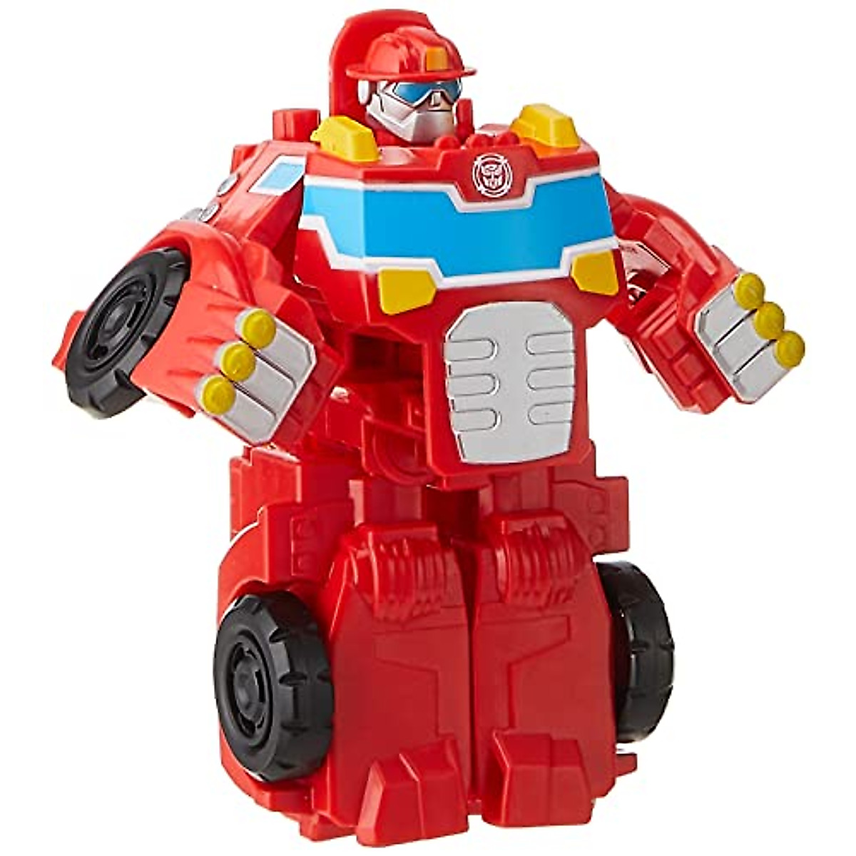 Transformers Playskool Heroes Rescue Bots Academy Classic Heroes Team Heatwave The Fire-Bot Converting Toy, 4.5-Inch Action Figure, Kids Ages 3 and Up