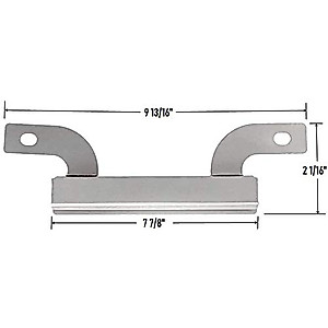 Grill Replacement Parts for Brinkman 810-4220-S, Stainless Steel Grill Pipe Burner, Heat Plate Tent Shield, Carryover Tube for Brinkmann 810-4220-S Grill, Brinkmann Grill Replacement Parts 810-4220-S