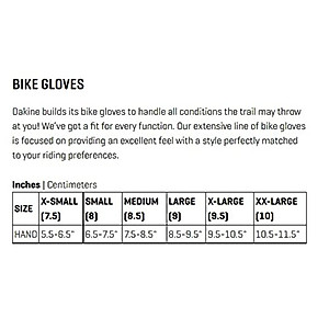 Dakine Syncline Gel Cycling Glove - Black | Large