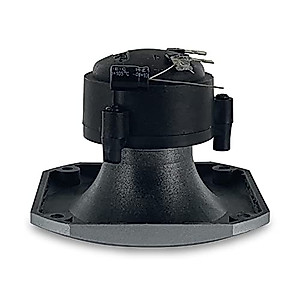 VOYZ 400 Watt 3.5” Piezo Super Horn Tweeters Aluminum Diaphragm 4-8 ohms - Silver Housing with Capacitor 1 Pair (2pcs) (PET-1944)