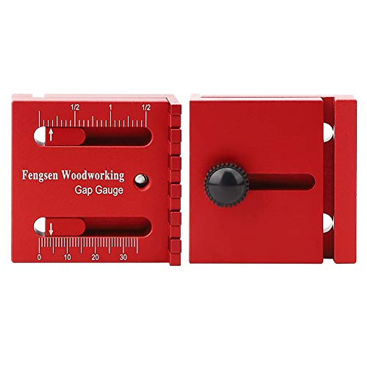 Depth Measuring Ruler Woodworking Mini Gaps Gauge Aluminum Alloy Depth Line Ruler Marking Gauge Depth Measuring Ruler