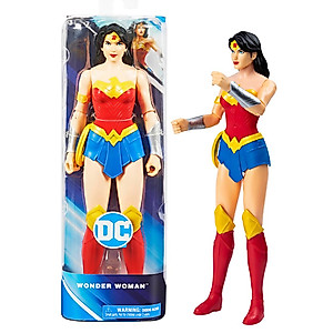 DC Comics 12-Inch Wonder Woman Action Figure, Kids Toys for Boys and Girls